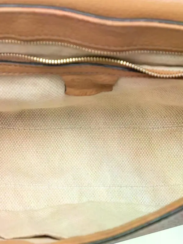 Gucci Soho Chain Flap Crossbody Bag - Brown
