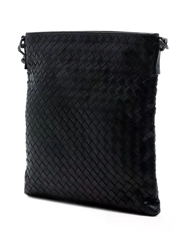 Bottega Veneta Nappa Intrecciato Vn Crossbody Bag - Black