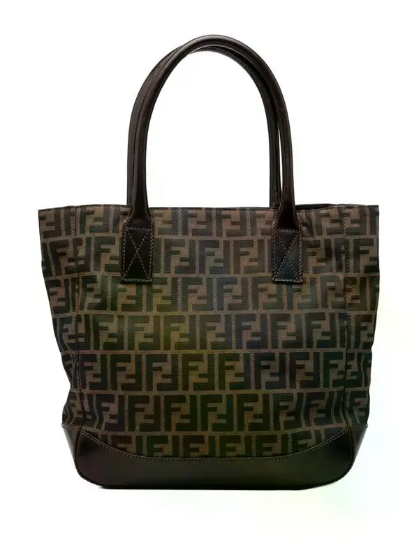 Fendi Zucca Canvas Tote Bag