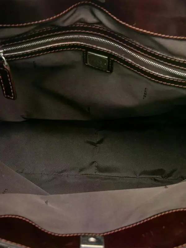 Fendi Zucca Canvas Tote Bag