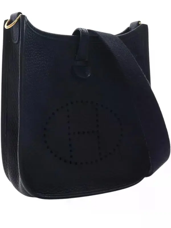 Hermès 2019 Clemence Evelyne 16 Amazone Crossbody Bag - Black
