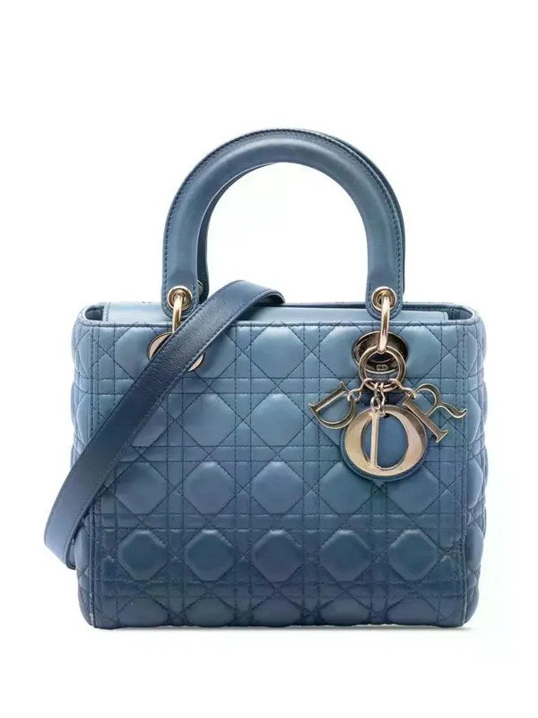 Dior Lady Satchel - Blue
