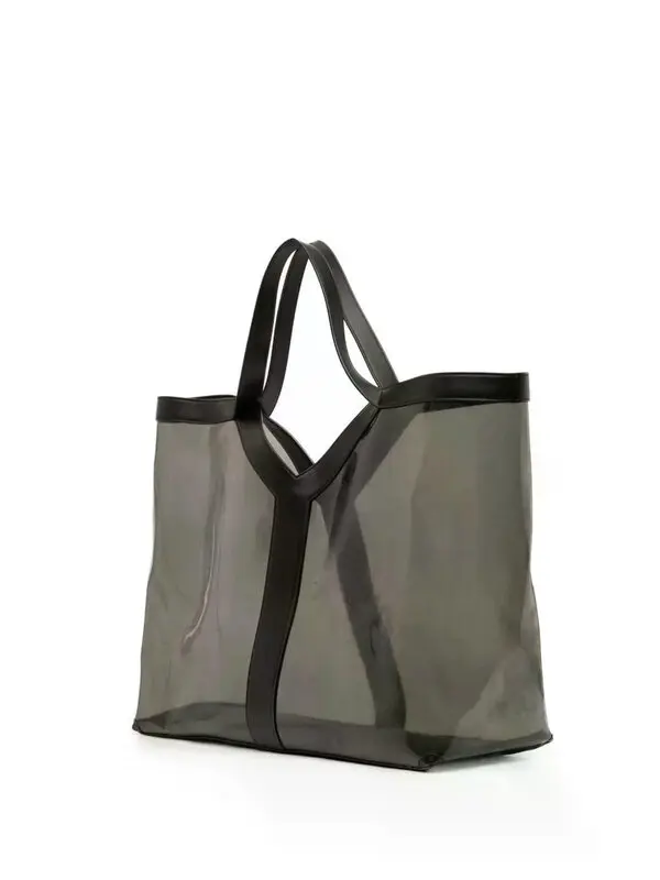 Saint Laurent Maxi Pvc Tote Bag