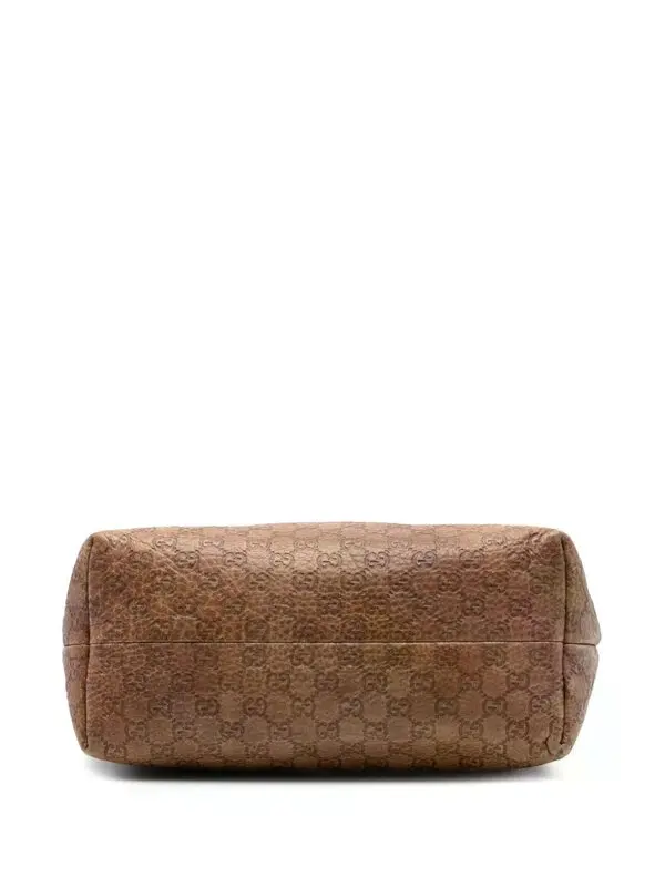 Gucci Medium Bamboo Tassel Tote Bag - Brown