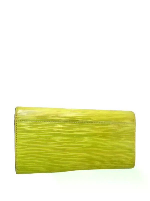 LOUIS VUITTON 2014 Epi Sarah Wallet Long Wallets