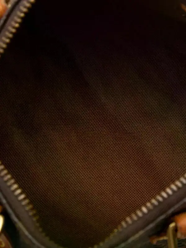 LOUIS VUITTON Monogram Mini Speedy Hl Satchel