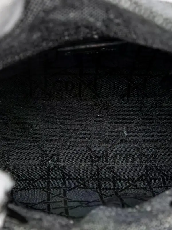 Dior 1998 Mini Tweed Lady Satchel