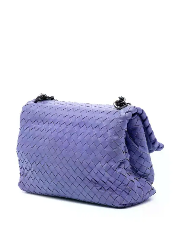 Bottega Veneta Small Olimpia Crossbody Bag - Purple