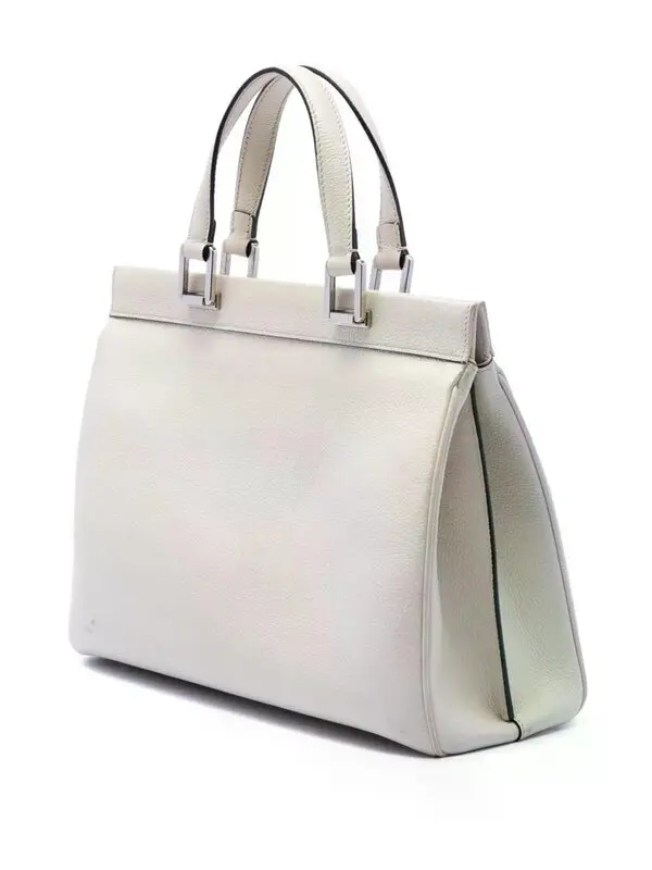 Gucci Zumi Top Handle Bag Satchel - White