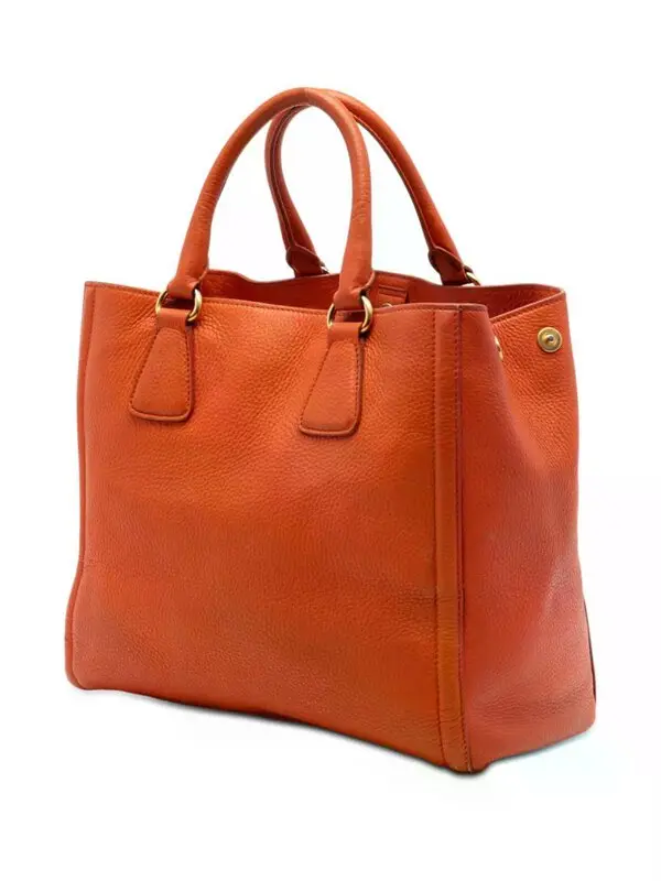 Prada Vitello Daino Convertible Tote Satchel