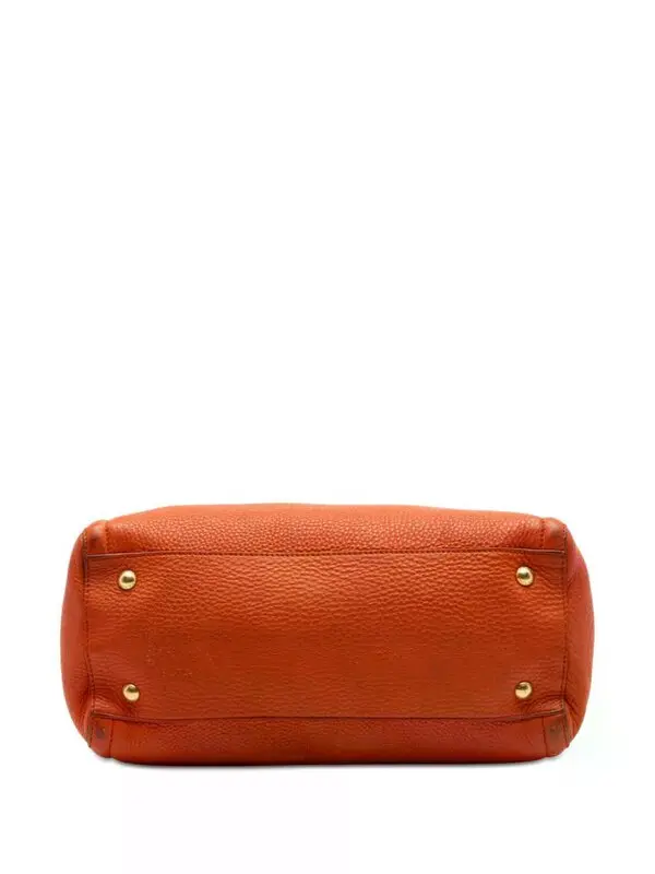 Prada Vitello Daino Convertible Tote Satchel