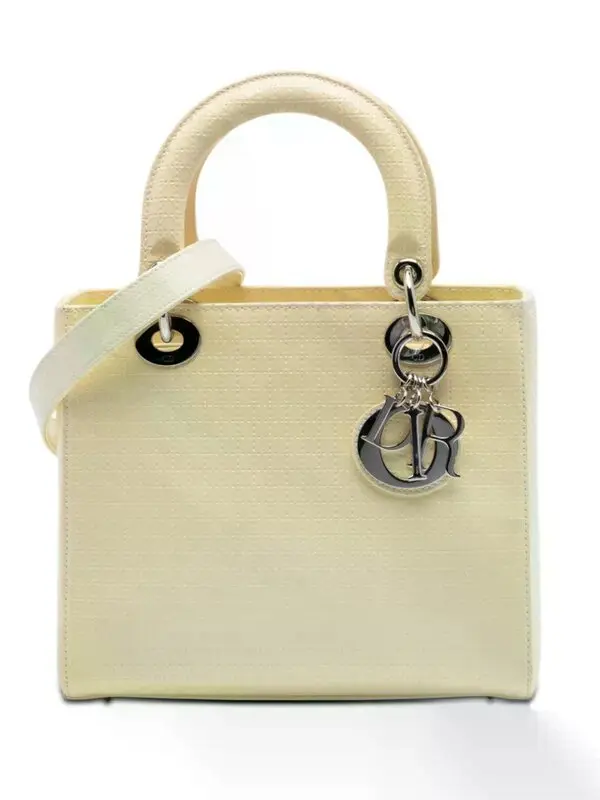 Dior Lady Satchel - White