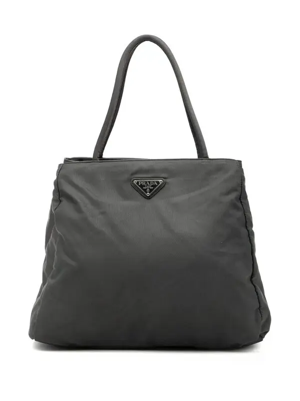 Prada Tessuto Tote Bag - Grey