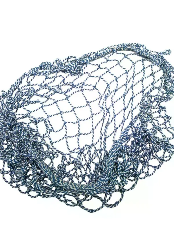 Celine Woven Mesh Cabas Net Tote Bag