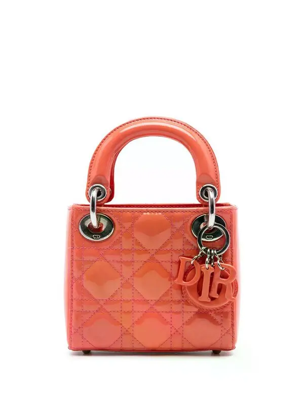 Dior Micro Lady Satchel - Pink