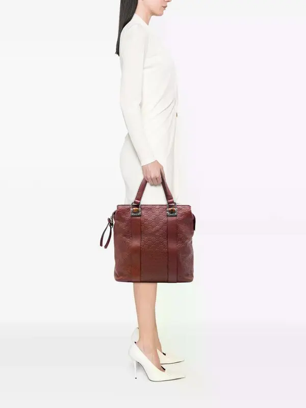 Gucci Tender Bamboo Bar Tote Bag