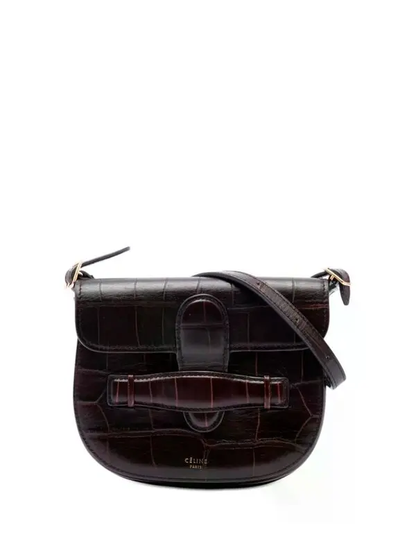 Celine Mini Symmetrical Crossbody Bag - Brown