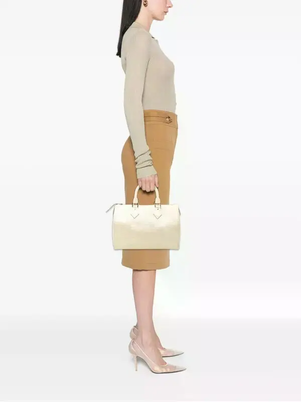 LOUIS VUITTON Epi Speedy 30 Boston Bag
