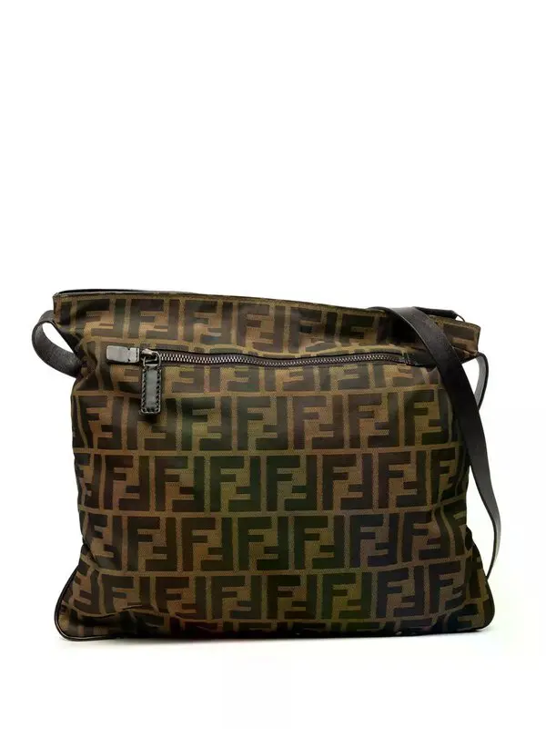 Fendi Zucca Canvas Crossbody Bag