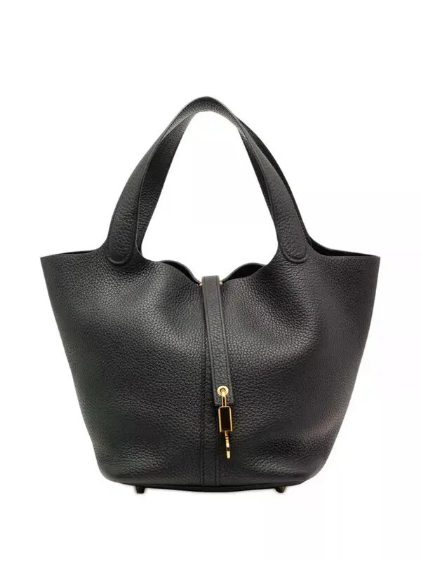 Hermès Clemence Picotin Lock 22 Handbag