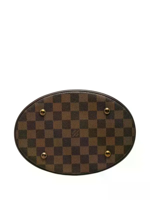 LOUIS VUITTON Damier Ebene Marais Bucket Bag