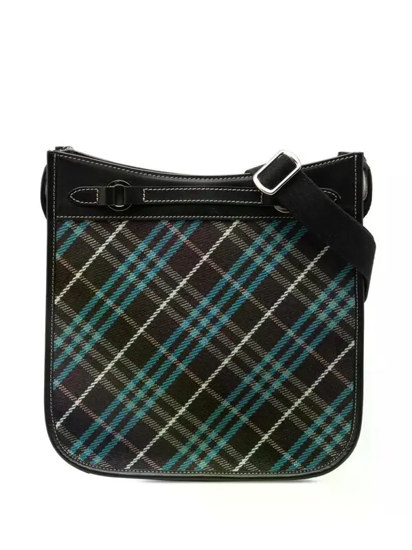 Burberry Nova Check Canvas Crossbody Bag