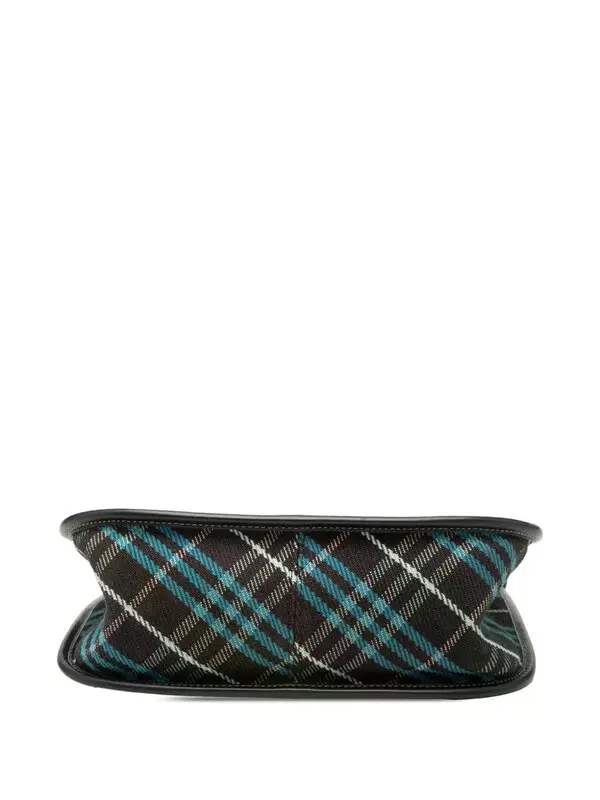 Burberry Nova Check Canvas Crossbody Bag