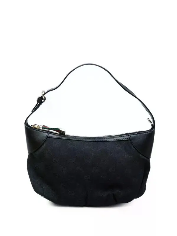 Gucci Gg Canvas Web Handbag