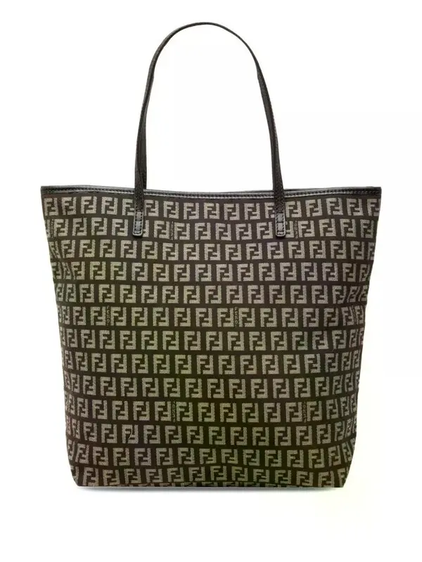 Fendi Zucchino Canvas Tote Bag