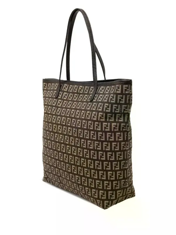 Fendi Zucchino Canvas Tote Bag