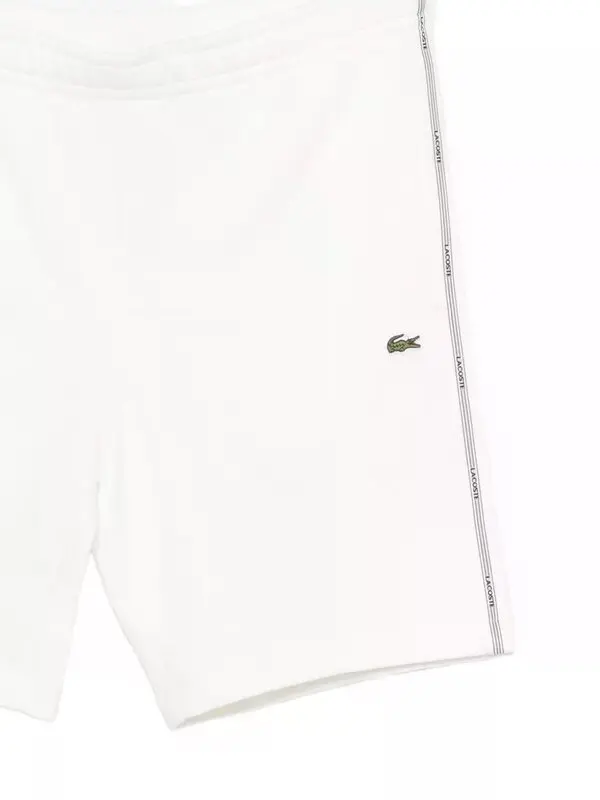Lacoste Logo Patch Side Stripe Shorts