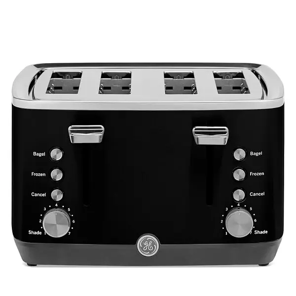 GE APPLIANCES 4 Slice Toaster - Black