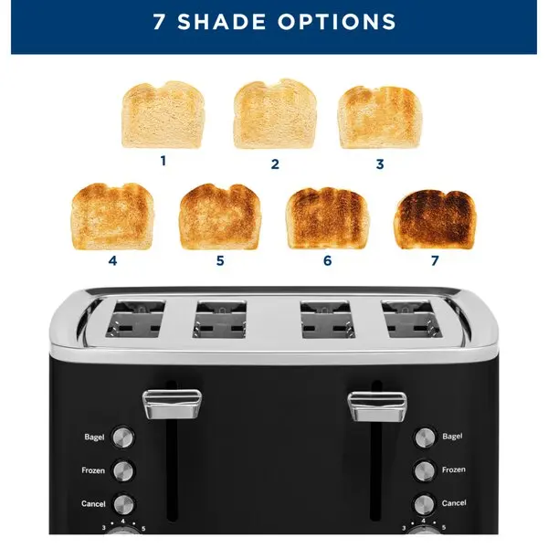 GE APPLIANCES 4 Slice Toaster
