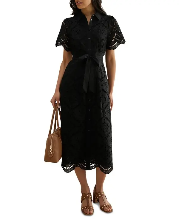 HOBBS LONDON Willa Broderie Dress