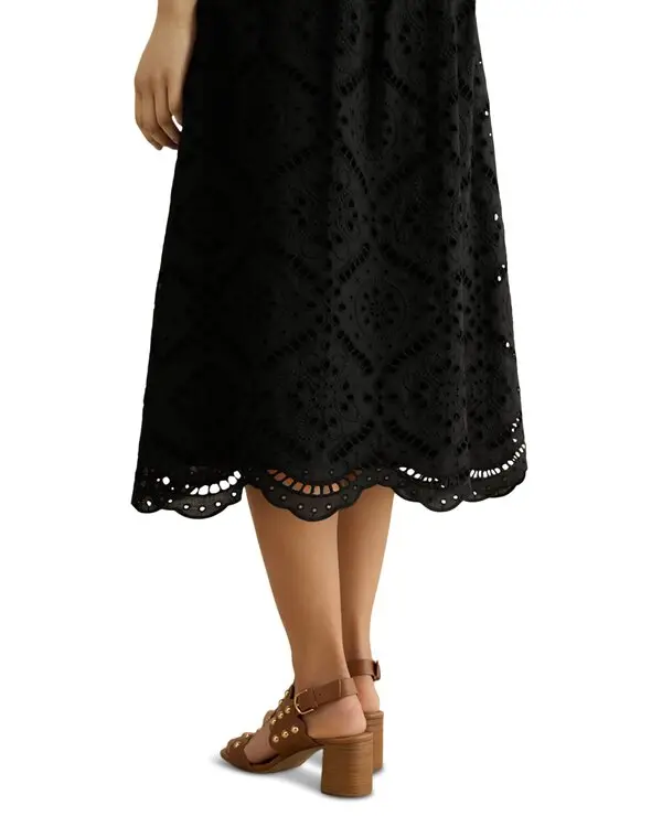 HOBBS LONDON Willa Broderie Dress