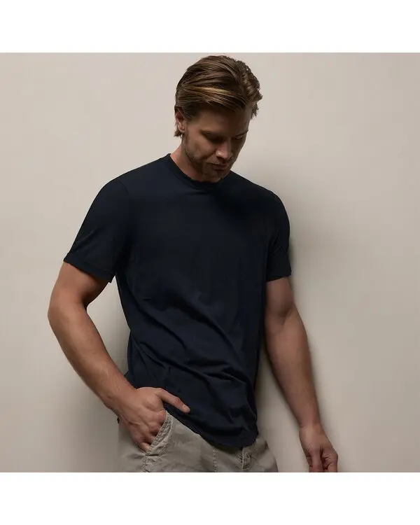 JAMES PERSE Clear Jersey Crewneck Tee - Deep