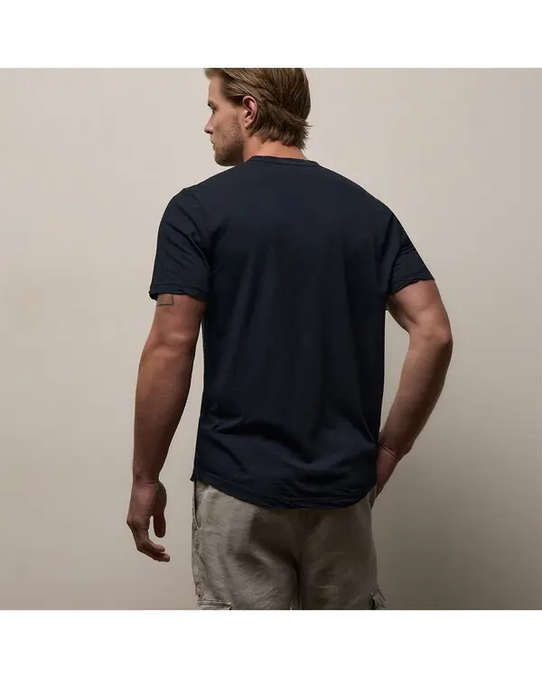 JAMES PERSE Clear Jersey Crewneck Tee - Deep