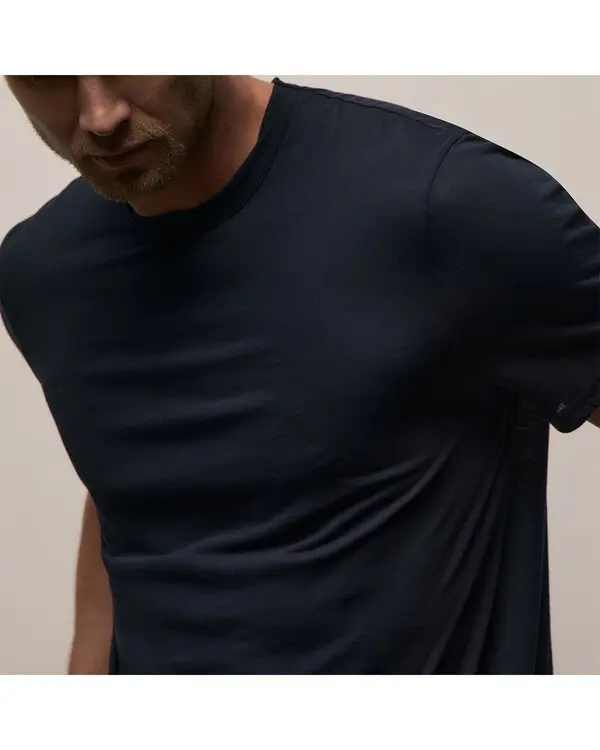JAMES PERSE Clear Jersey Crewneck Tee - Deep
