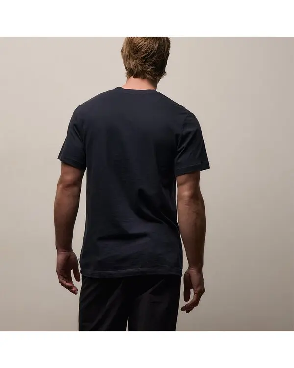 JAMES PERSE Short Sleeve V-neck - Deep