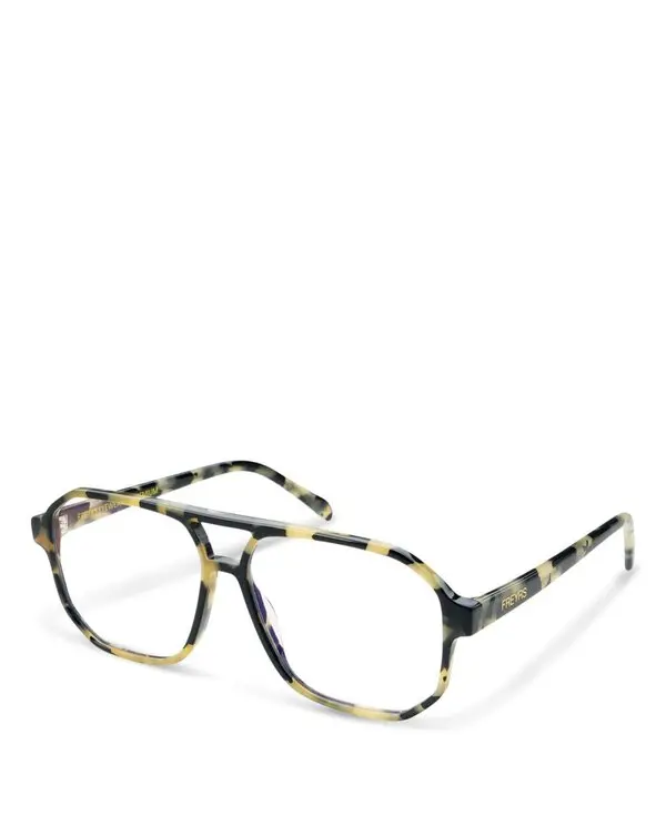 FREYRS EYEWEAR Billie Aviator Blue Light Reading Glasses - Tortoise.