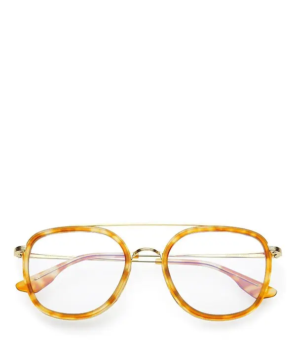 FREYRS EYEWEAR Round Weston Blue Light Reading Glasses - Light Tortoise