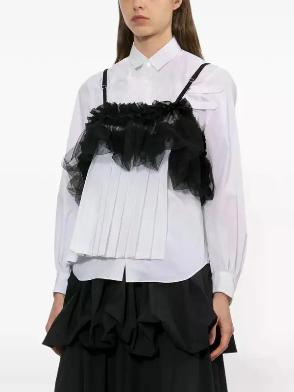 Noir Kei Ninomiya Ruffled Top