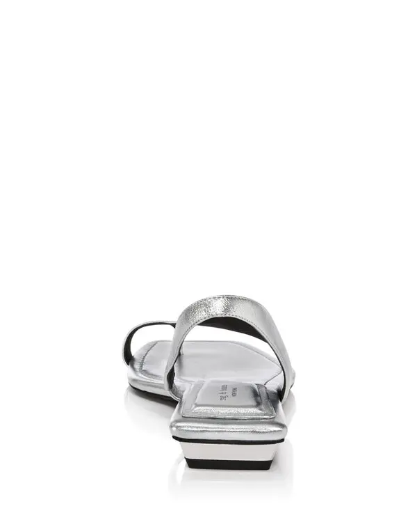 Rag & Bone Liv Slingback Sandals - Silver