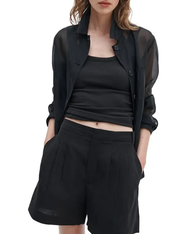 Rag & Bone Chappell Linen Shorts
