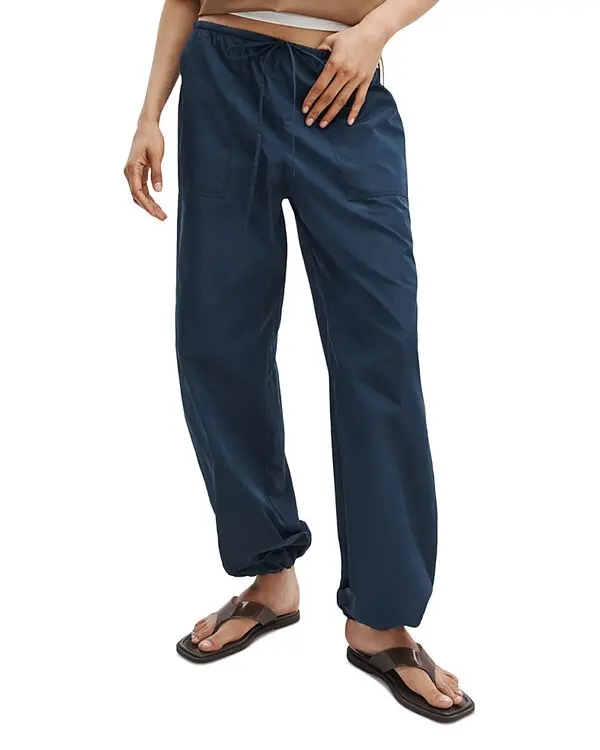 Rag & Bone Claire Wide Leg Pants - Deep Blue