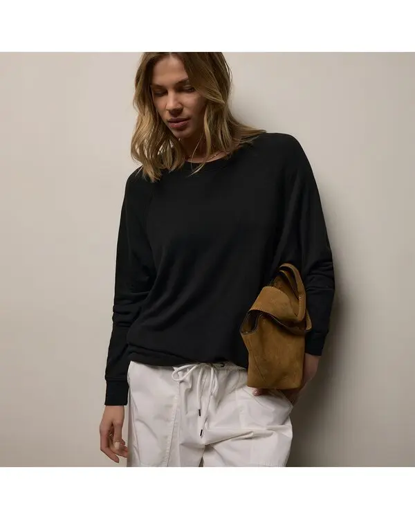 JAMES PERSE Relaxed Sweatshirt - Black