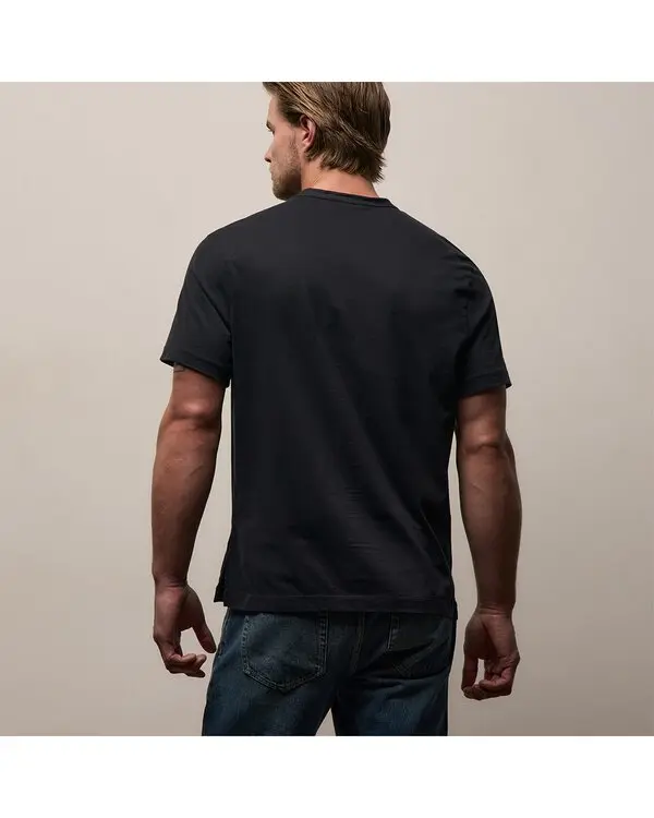 JAMES PERSE Heavy Luxe Jersey Crew Tee - Black
