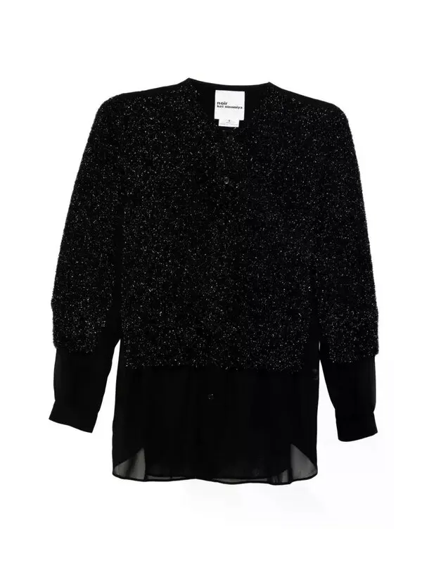 Noir Kei Ninomiya Glittered Shirt