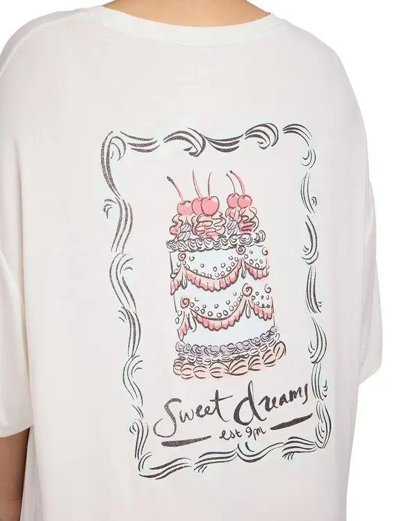 NICK & NORA Dream Wave Blossom Oversized Sleep Tee