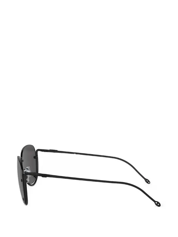 DIESEL® Rimless Pilot Frame Sunglasses